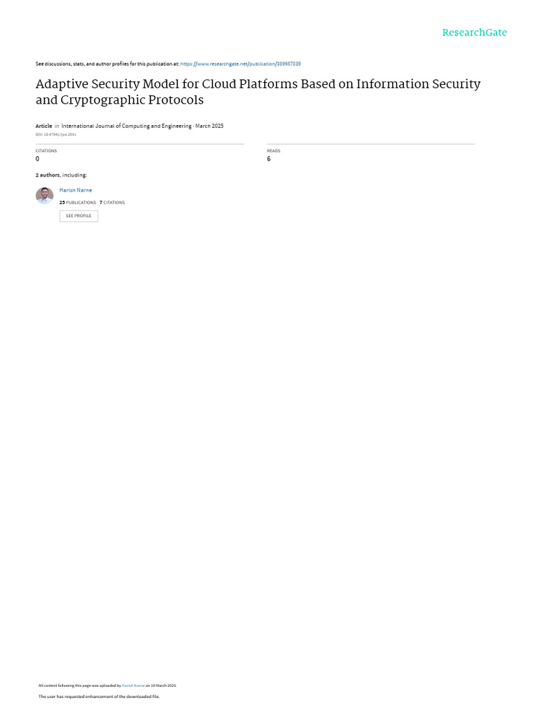 CariJournal 2591-ArticleText | PDF | Security | Computer Security