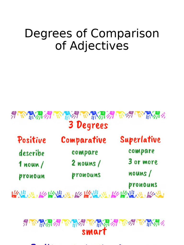 Understanding Adjective Comparison | PDF