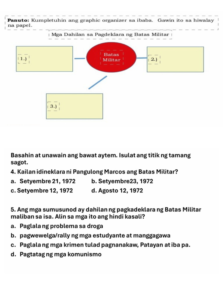 1ST Summative Test 4TH Quarter | PDF