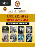 IIT Madras Common Timetable | PDF | Art | Technology & Engineering