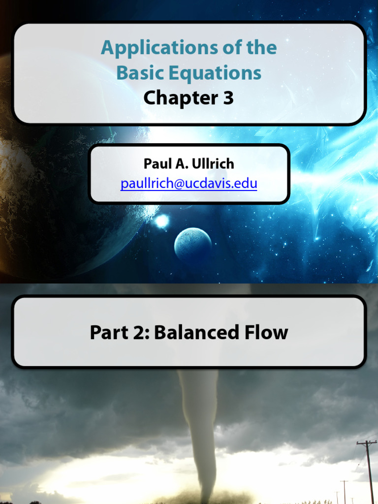 Cyclostrophic Flow Dynamics Explained | PDF | Motion (Physics ...