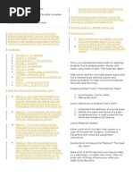 Poetic Devices in "The Road Not Taken" | PDF | Metaphor | Poetry