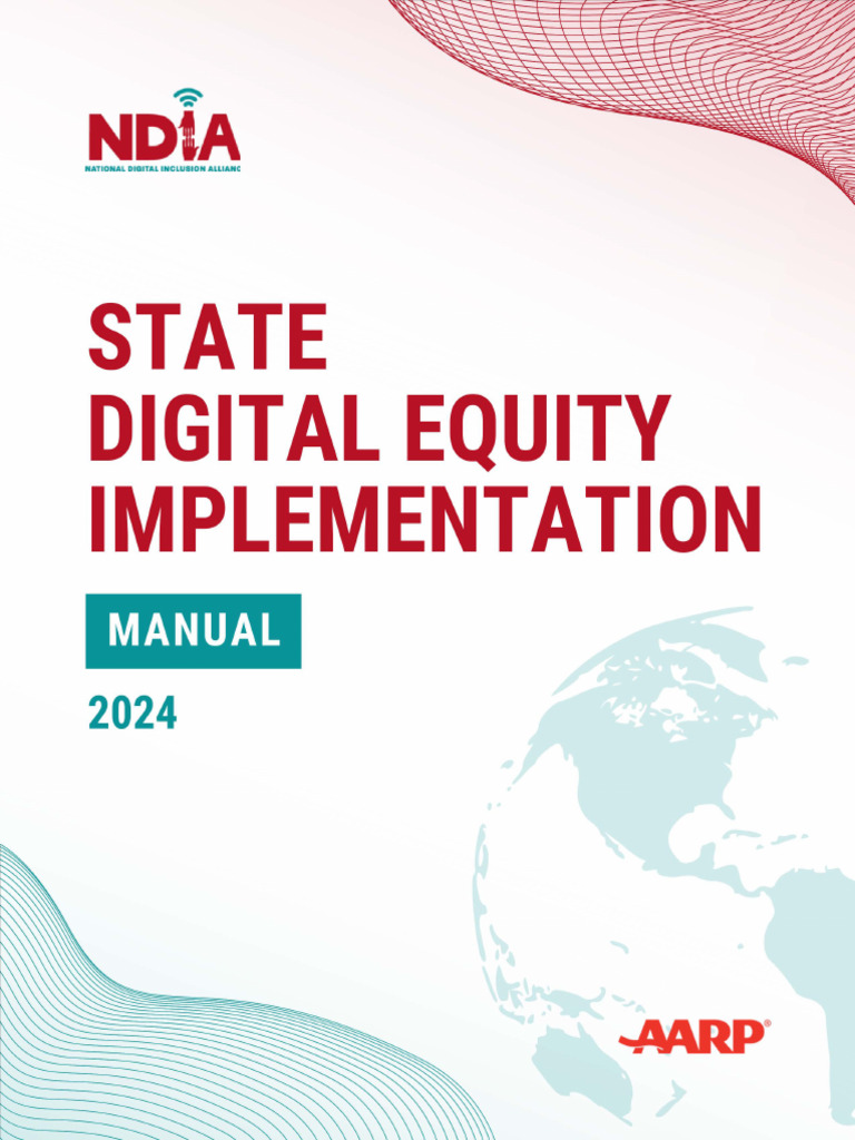 NDIA State Digital Equity Implementation Manual 2024 | PDF | National ...