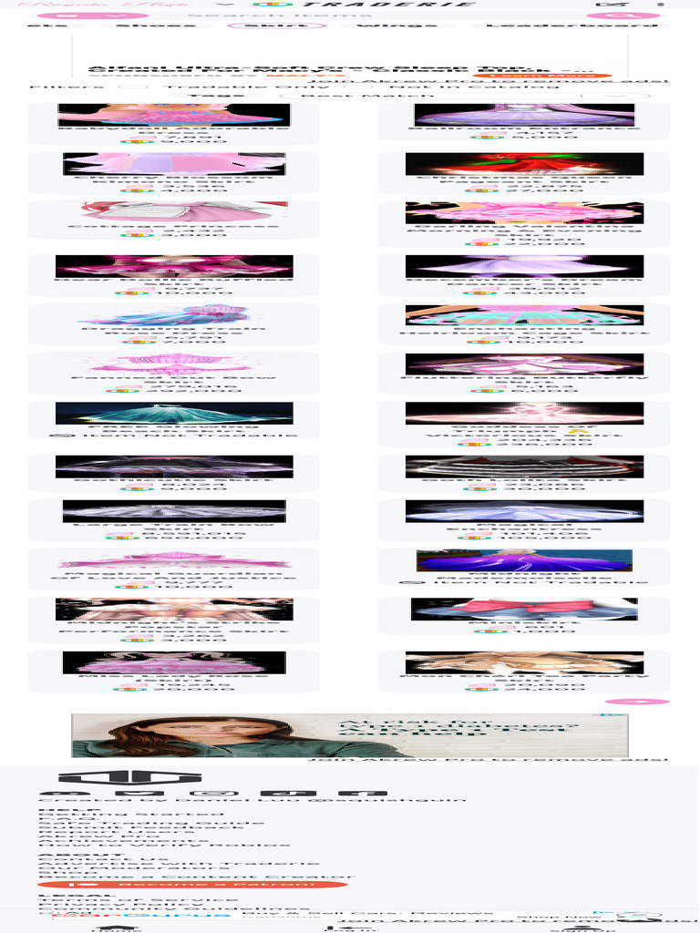 Royale High Skirt Trading Guide | PDF | Fashion | Clothing