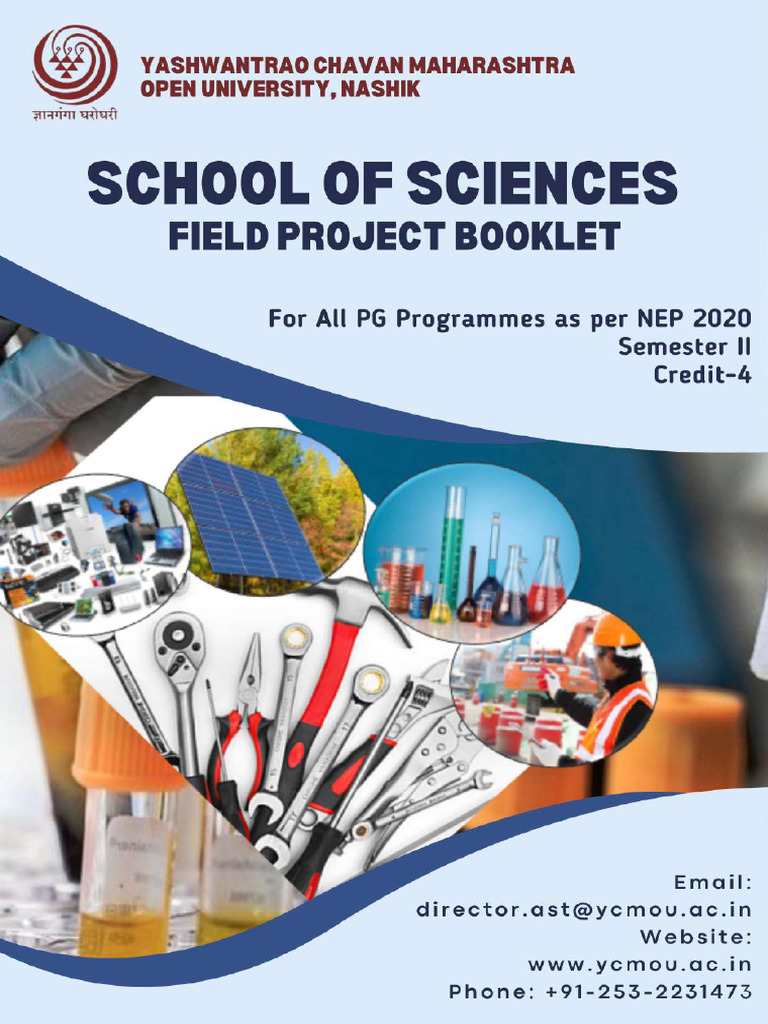 YCMOU Field Project Guidelines 2023 | PDF | Critical Thinking | Knowledge