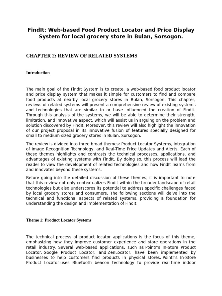 Chapter-2_RRS (1) (5) | PDF | Retail | Artificial Intelligence