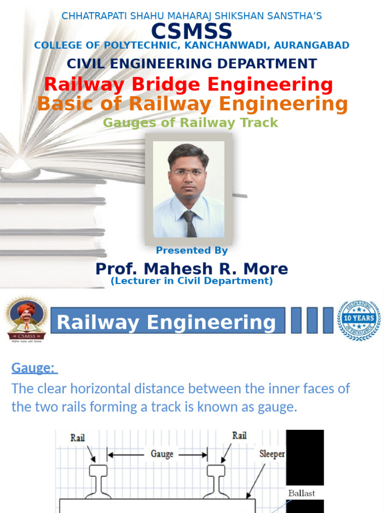 Types of Railway Track Gauges | PDF