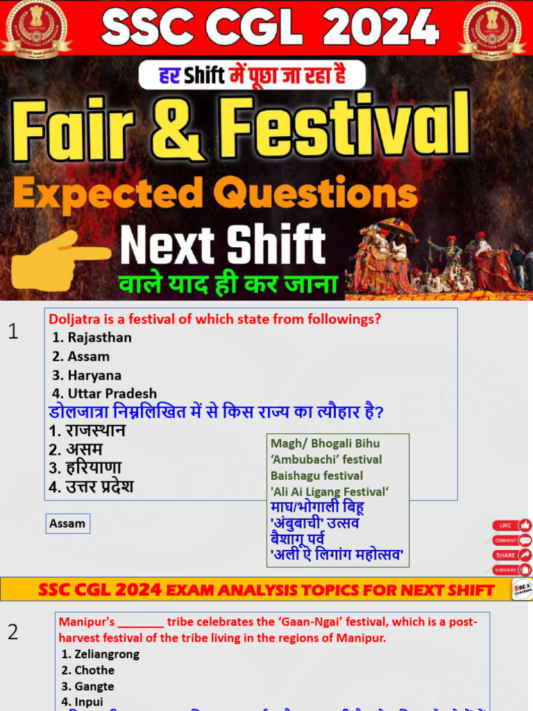 Fair & Festivals | PDF