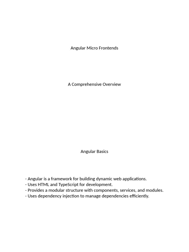 Angular API Integration Overview | PDF | Systems Architecture | Computer Science