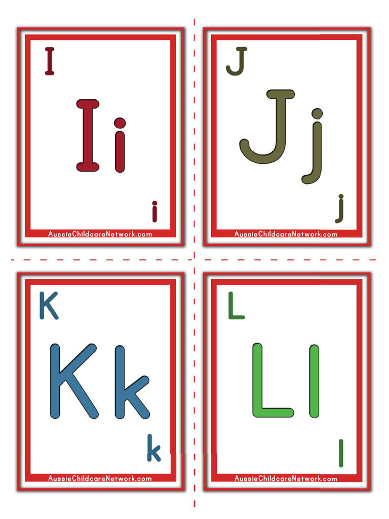 flash_cards_alphabets_IJKL (1) | PDF