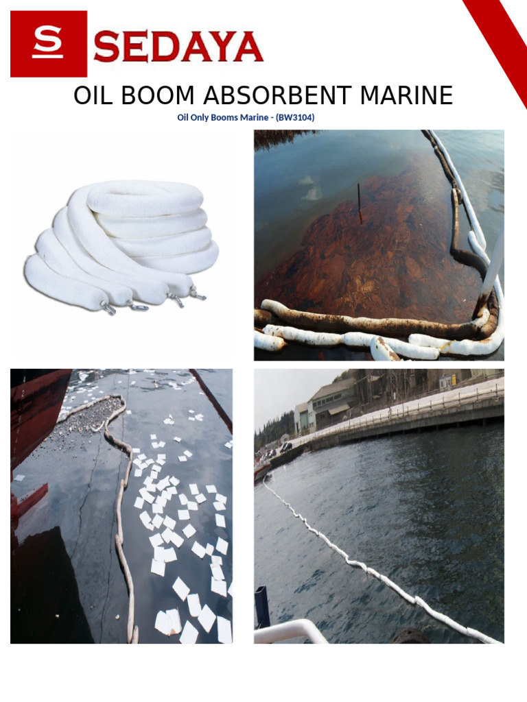 Oil Boom Absorbent Marine | PDF