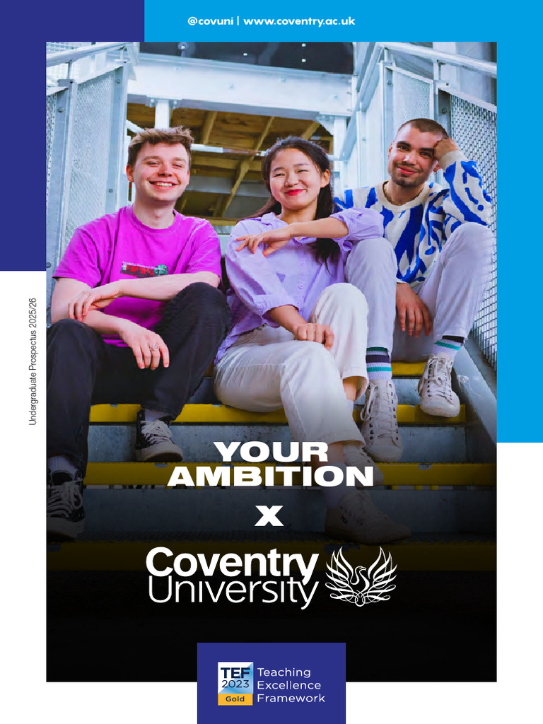Coventry University Ug Prospectus 25-26-0324 | PDF | Academic Degree