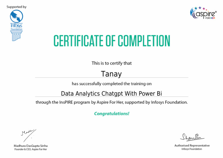 Data Analytics ChatGPT With Power BI-Tanay | PDF
