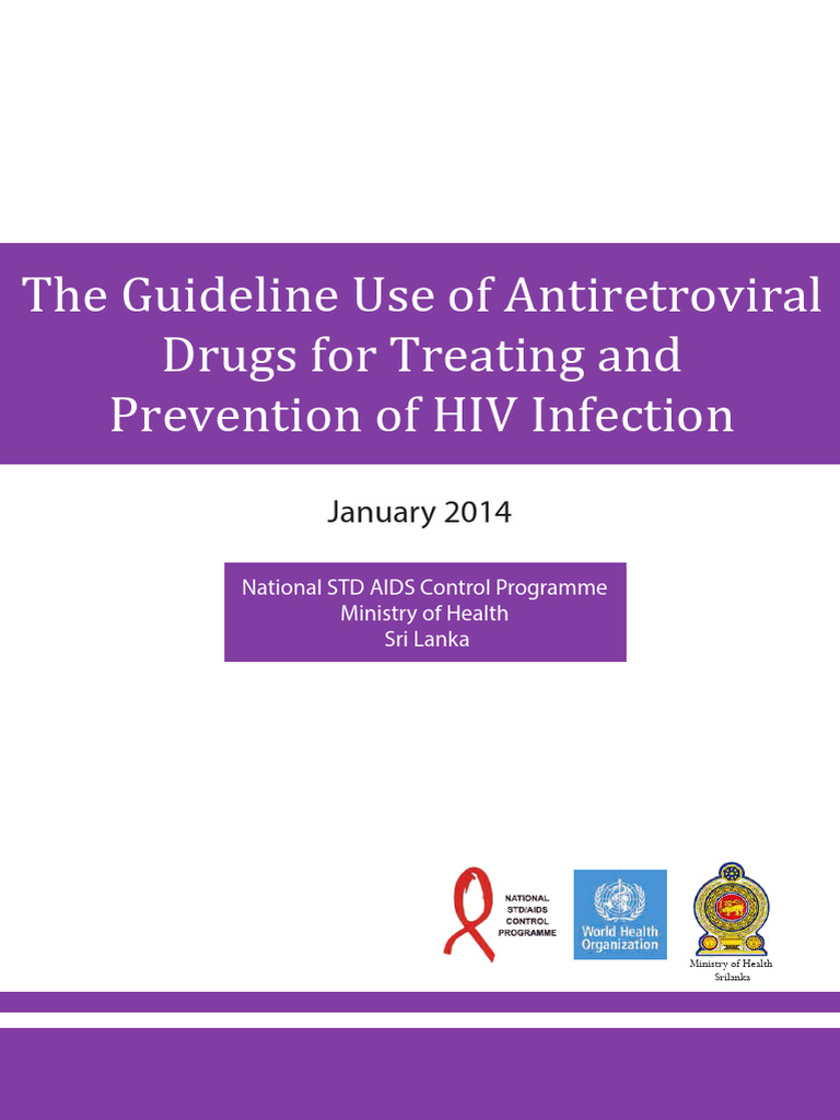 Antiretroviral Drugs For Treating and Prevention of HIV Infection | PDF ...