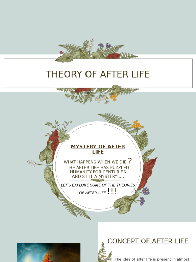 Exploring Afterlife Theories and Beliefs | PDF | Afterlife | Reincarnation