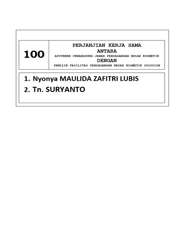 Kotak Map Warkah | PDF