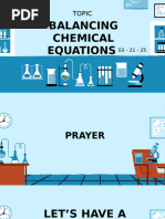 Balancing Chemical Equations Guide | PDF | Chemical Reactions ...