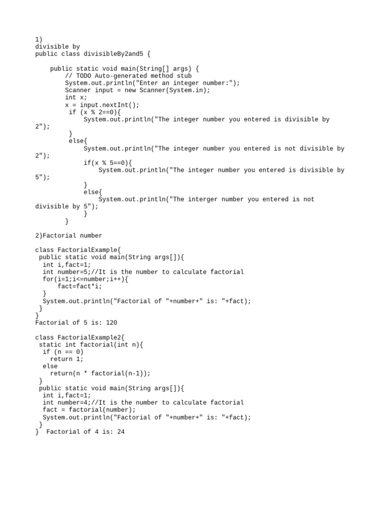 Logic and Loop | PDF