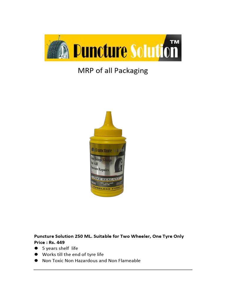 MRP of Bottles | PDF