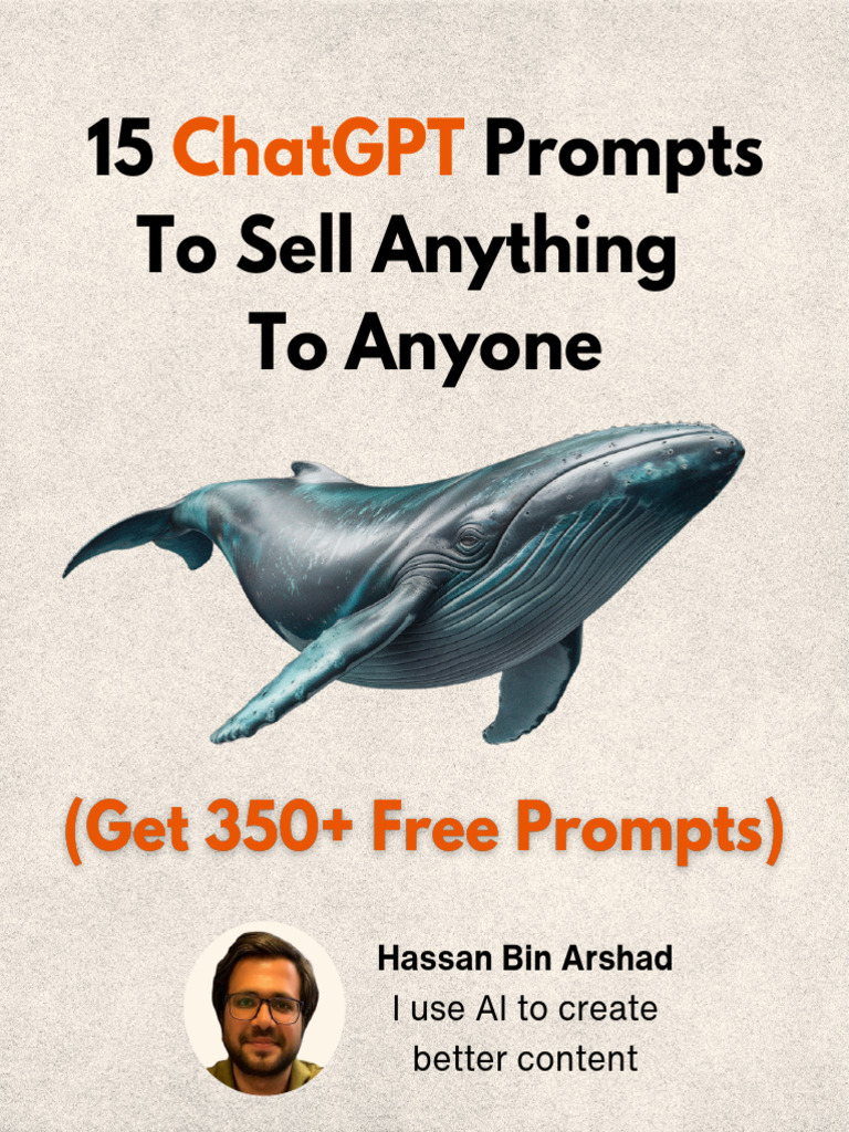 15 Sales Prompts for ChatGPT | PDF | Return On Investment | Persuasion