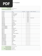 Linen Inventory Worksheet 2023 | PDF | Bed | Linens