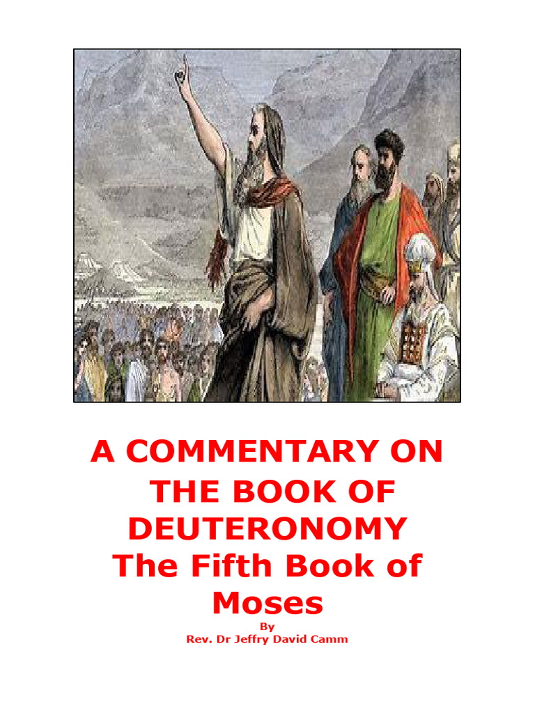Commentary of The Book of Deuteronomy | PDF | Book Of Deuteronomy | Torah