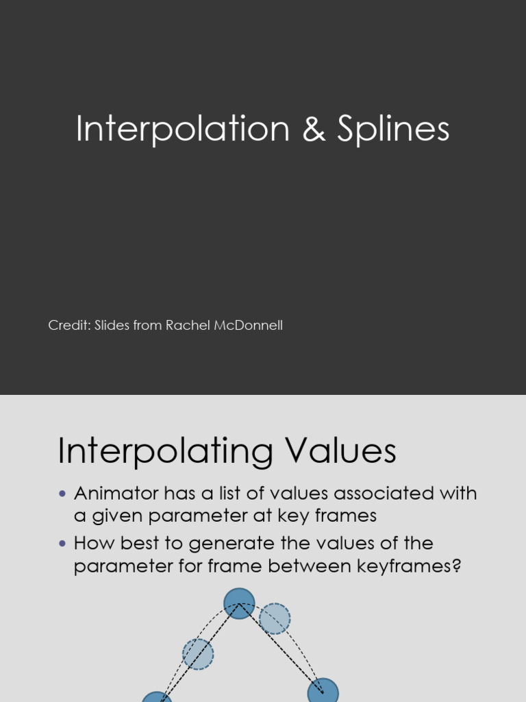 25 UCS632 Interpolation | PDF | Spline (Mathematics) | Interpolation