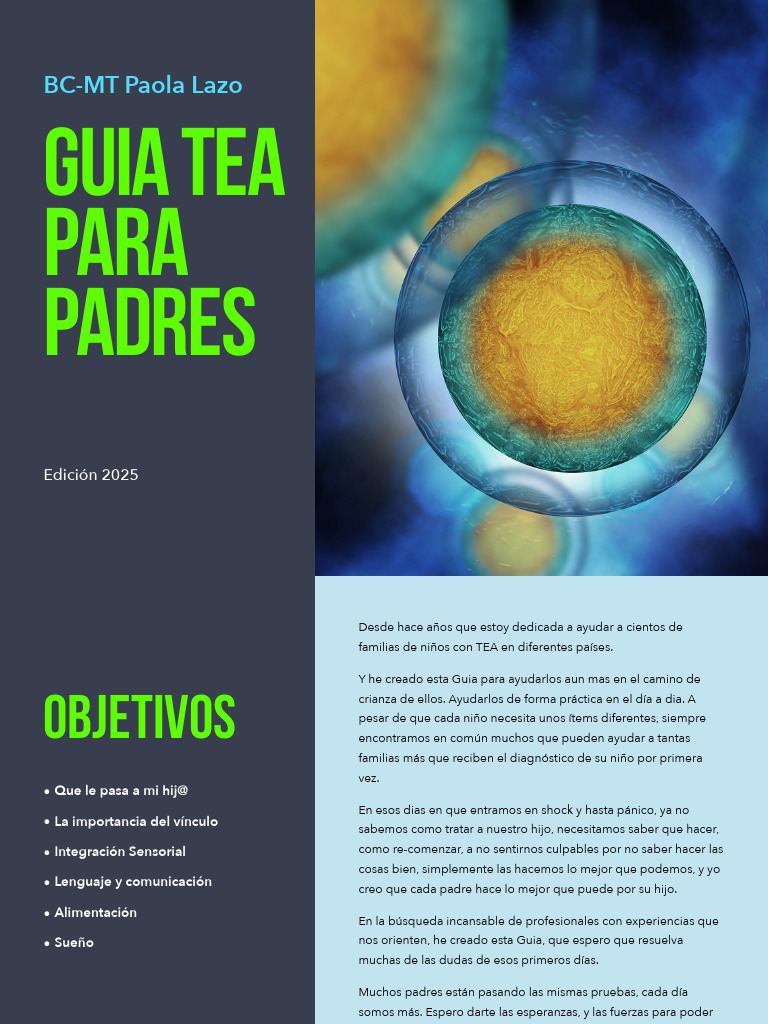 Guía Práctica para Padres de Niños con TEA | PDF | Las emociones | Autismo