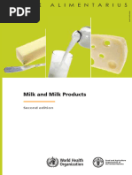 Codex Alimentarius | PDF | Cheese | Dairy Products