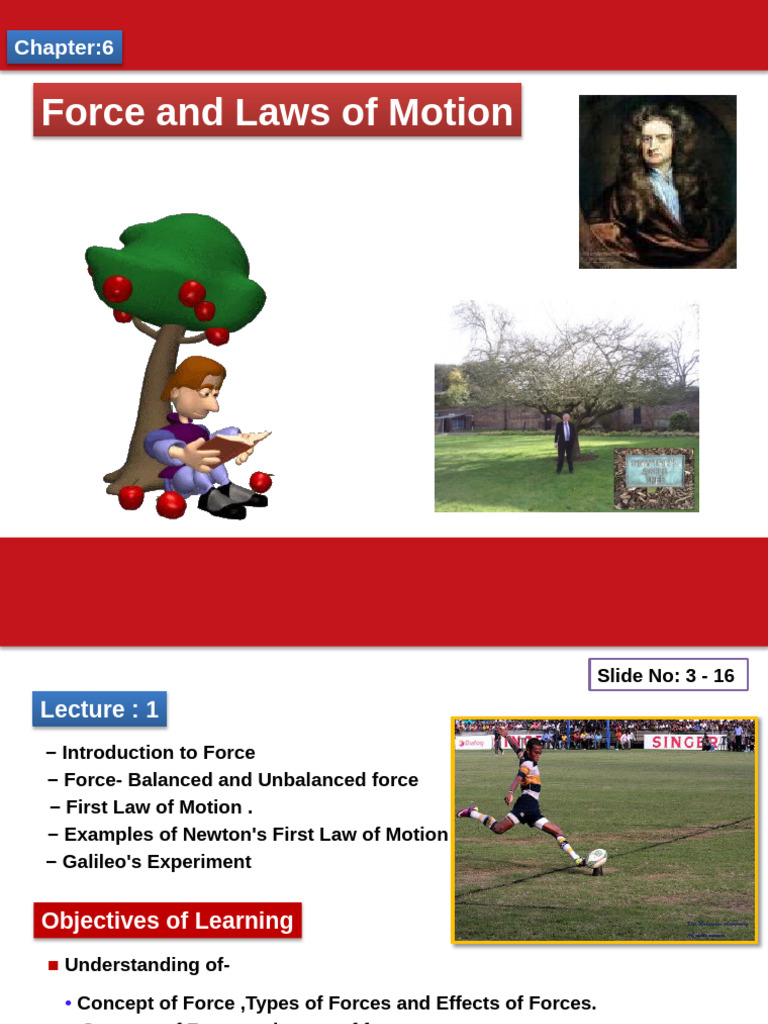 Force & Laws of Motion - 2014 | PDF | Force | Momentum