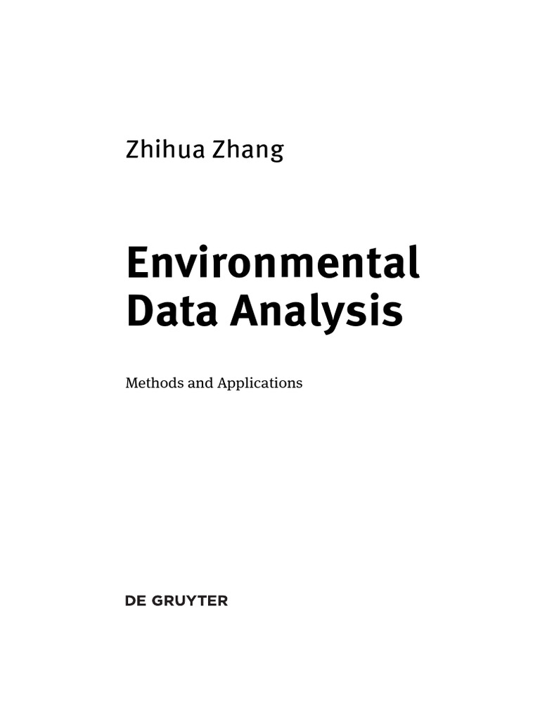 Environmental Data Analysis Techniques | PDF | Interpolation | Time Series