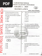 Grade 6 Kpsea Answer Sheet | PDF | Student Assessment And Evaluation ...