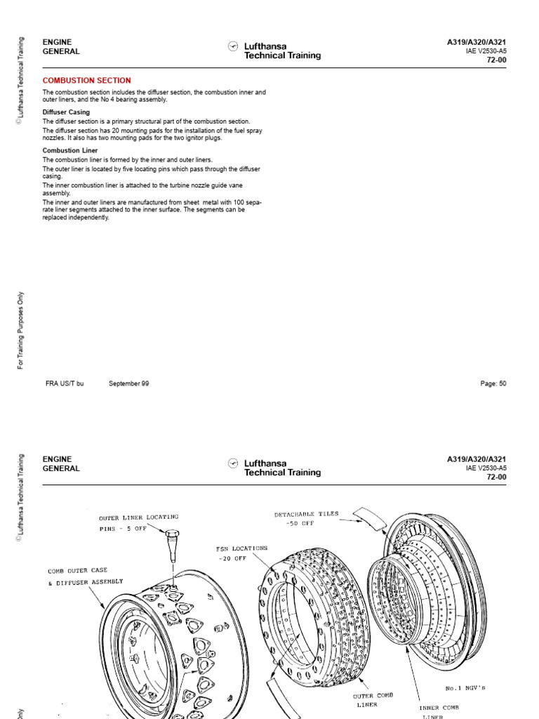 A319 Engine Components Overview | PDF | Valve | Pump