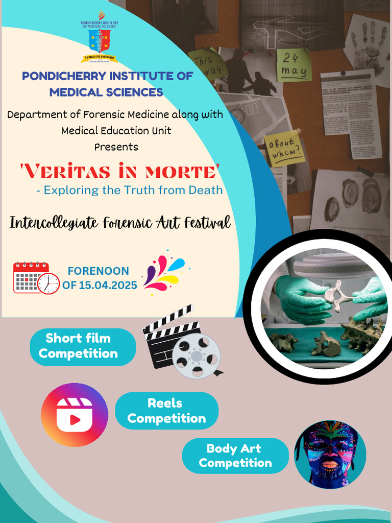 Forensic Art Festival 2025 Competitions | PDF | Forensic Science ...