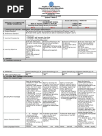 W1 Q4 Math1 Matatag DLL | PDF | Behavior Modification | Learning
