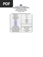 Computation of Minimum Proficiency Level | PDF