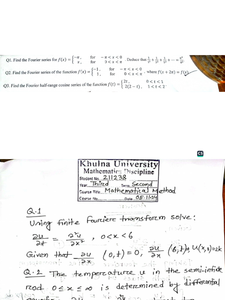 Method CT Question | PDF