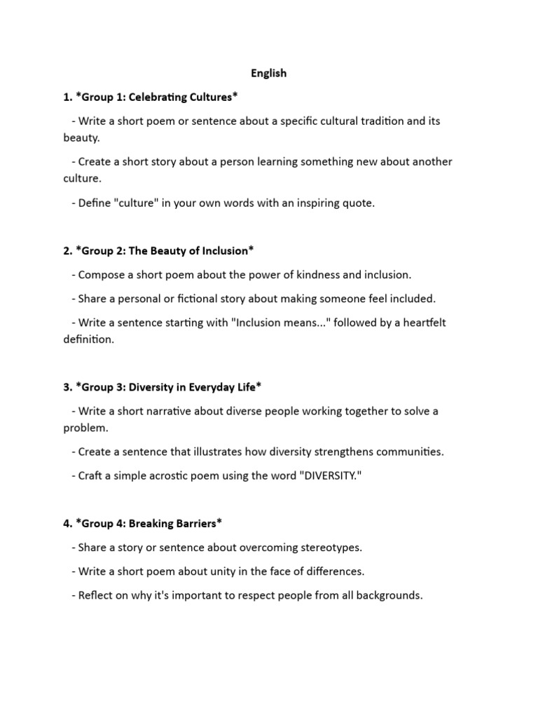 English Project | PDF