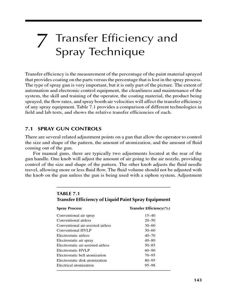 Paint Technology Handbook-Spray Technique | PDF | Continuum Mechanics ...