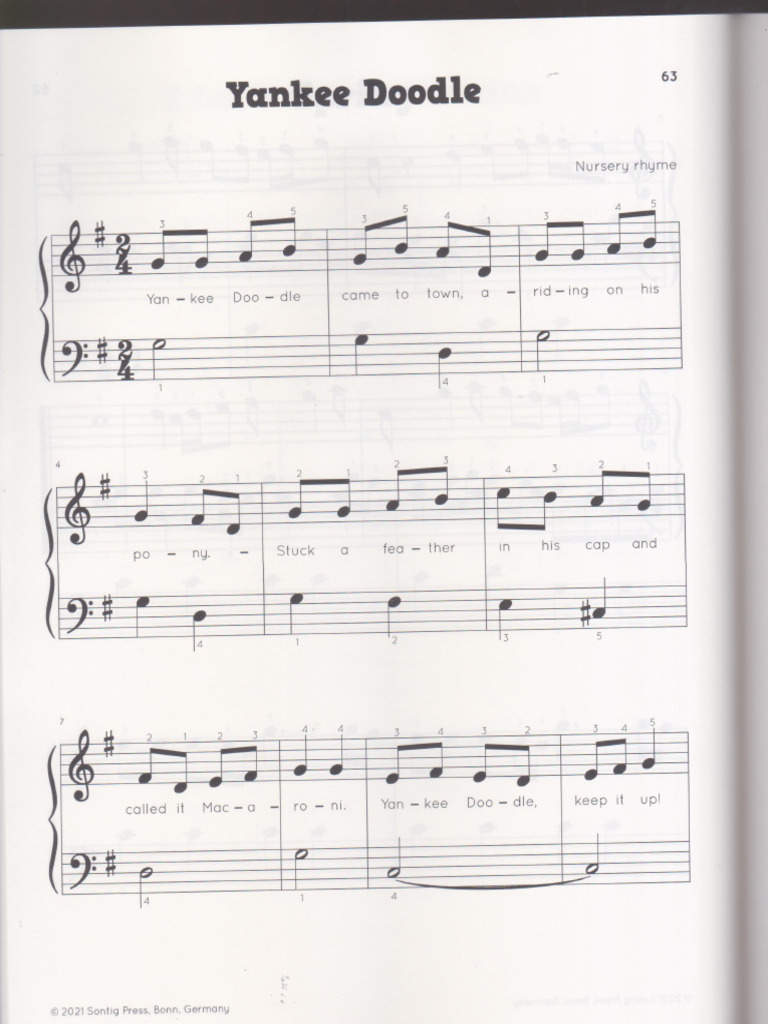 Yankee Doodle p63p64 | PDF