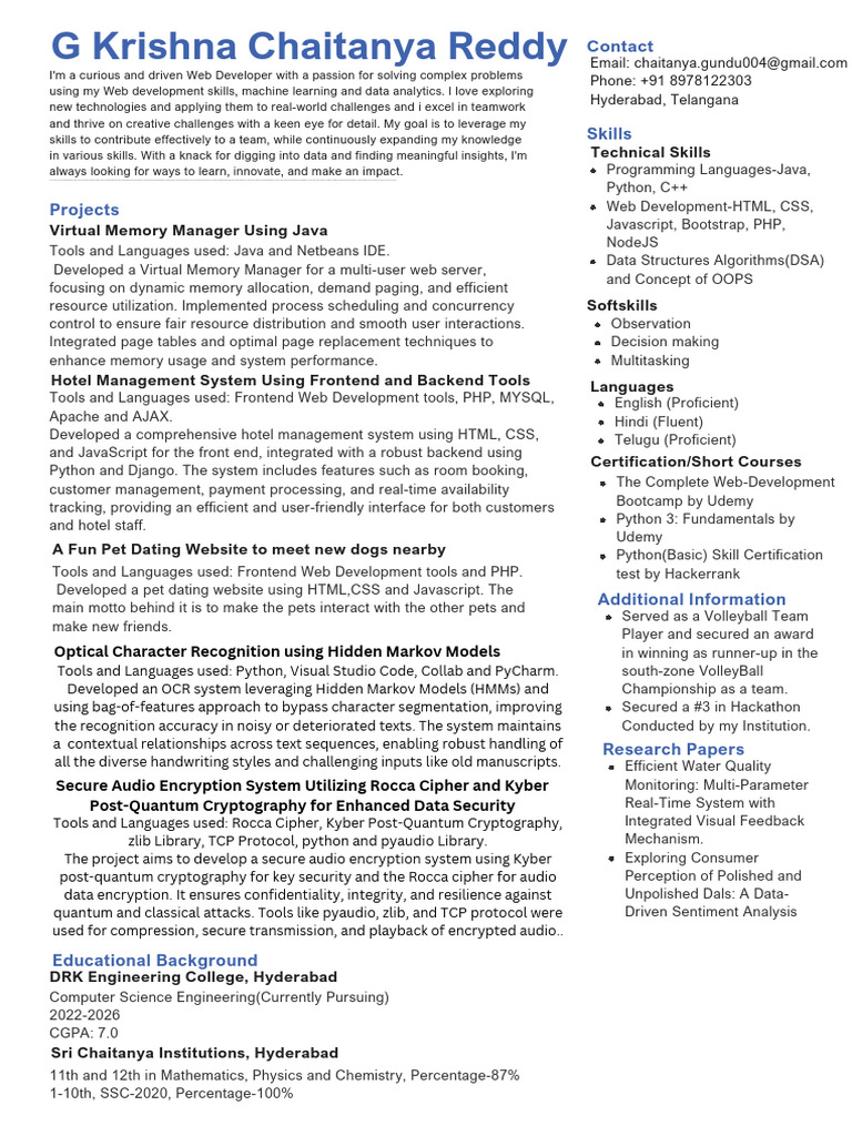 Web Developer Profile and Projects | PDF | Web Development | Encryption