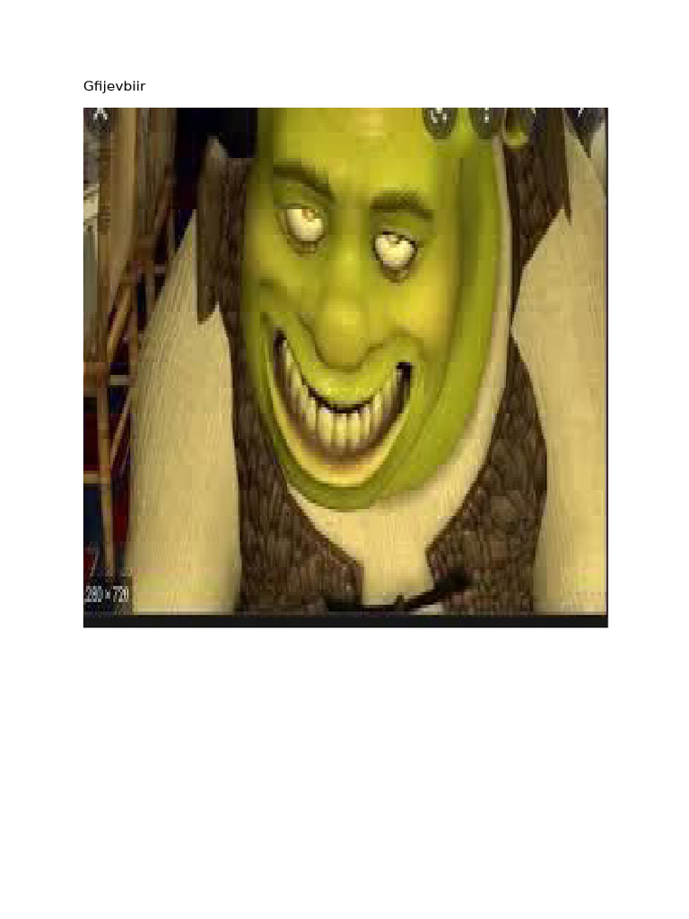 Shrek Men Yummy | PDF