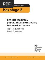 2015 Key Stage 2 SPAG Mark Schemes | PDF | Part Of Speech | English ...