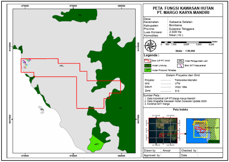 Peta Kawasan MKM | PDF