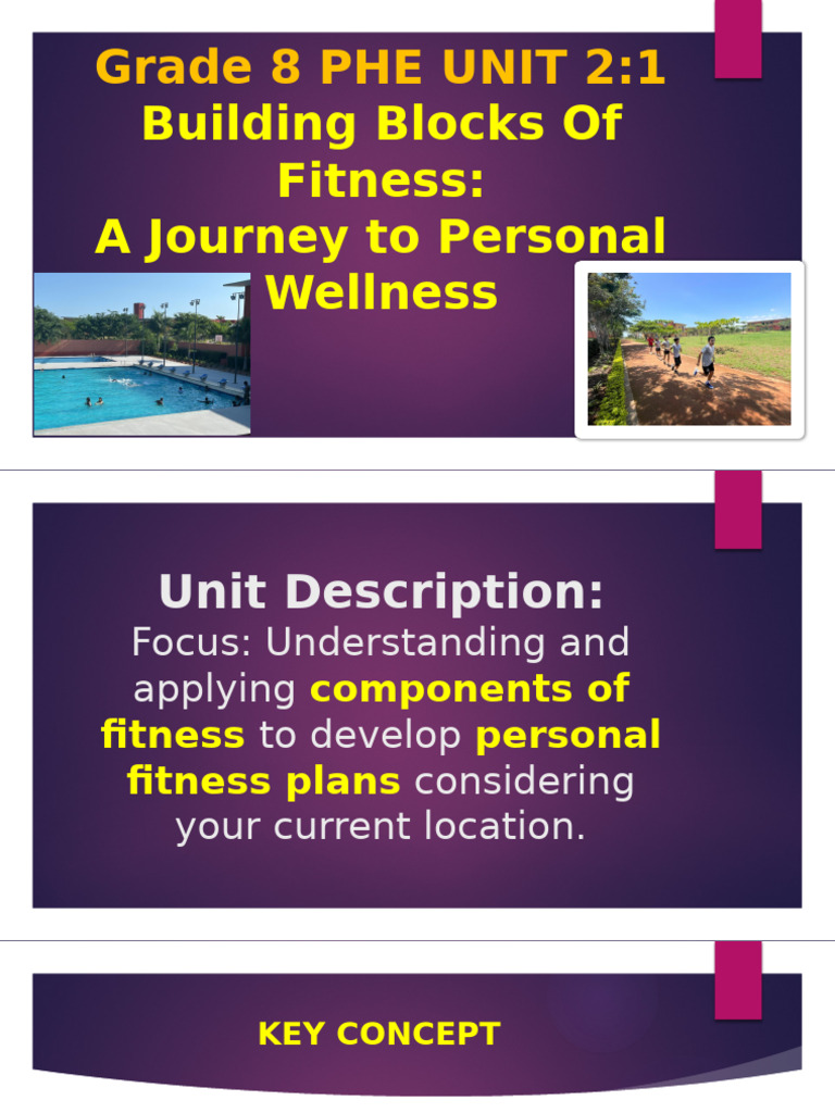 Grade_8_PHE_UNIT_2_INTRODUCTION | PDF | Physical Fitness | Educational Assessment