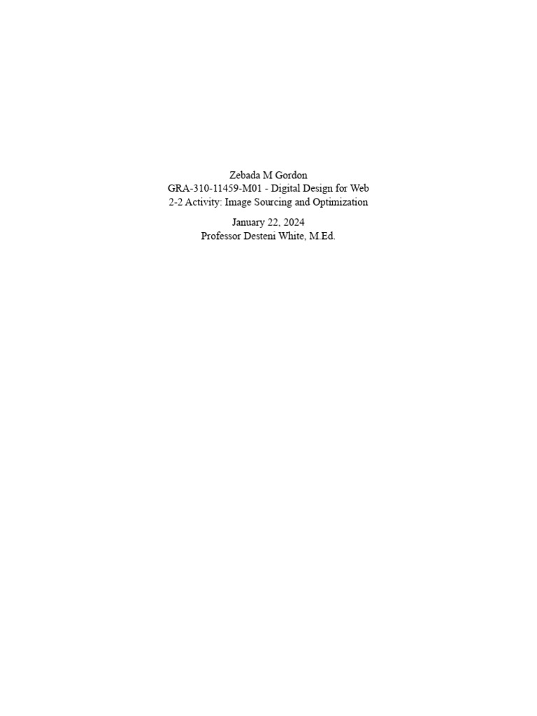 2-2 Activity Image Sourcing and Optimization Jan | PDF | Computer ...