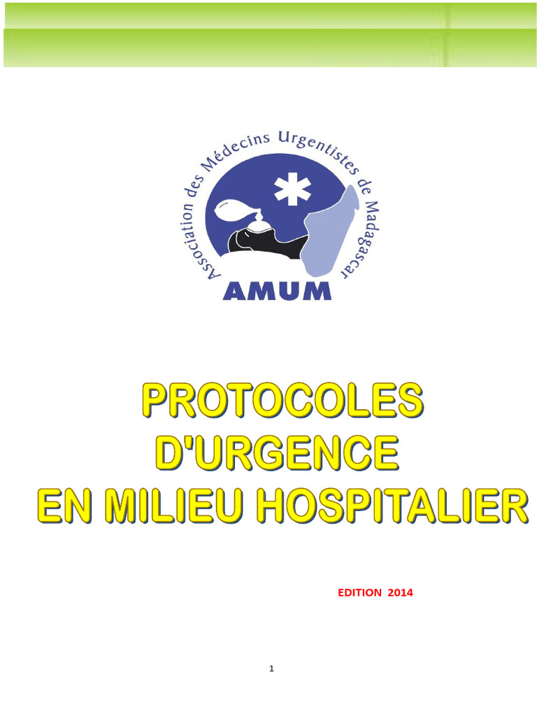 Sang dans les selles : protocoles d'urgence | PDF | Infarctus du ...
