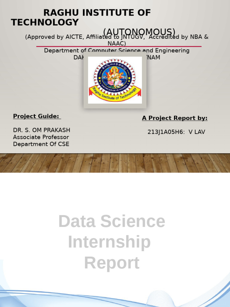 213j1a05h6 Data Science Cse-F | PDF | Databases | Machine Learning