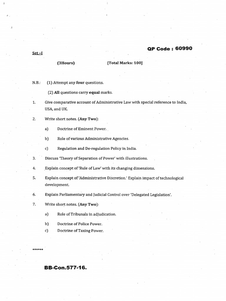 Ap 2016 QP 60990 | PDF