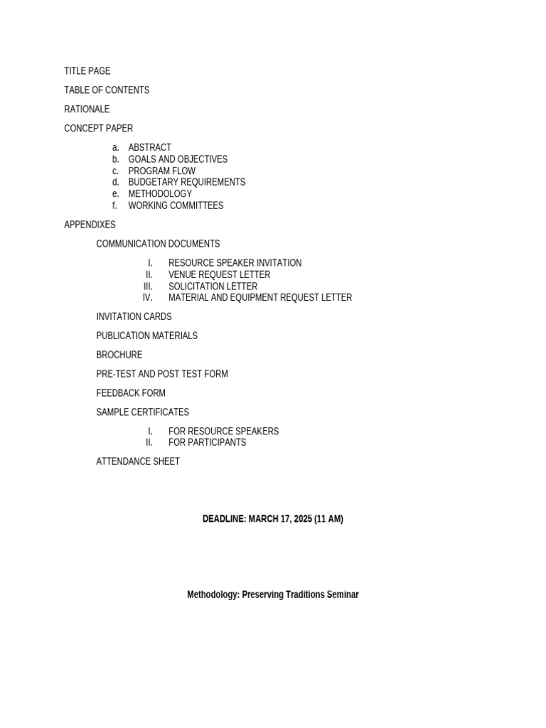 Preserving Traditions Seminar Overview | PDF | Indigenous Peoples ...